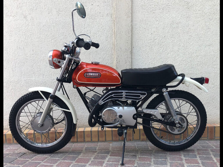 Collection of Yamaha motorcycles at Classic Motorbikes